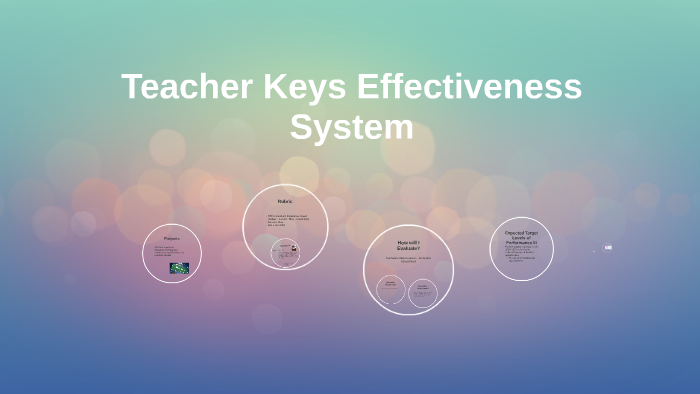 Teacher Keys Effectiveness System by Lydia Powell on Prezi