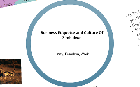 Business Etiquette and Culture Of Zimbabwe by Ammar Akbani on Prezi