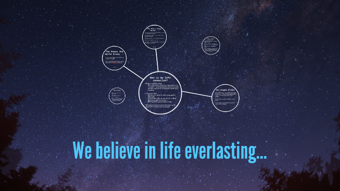 We believe in life everlasting... by Jillian Leigh on Prezi