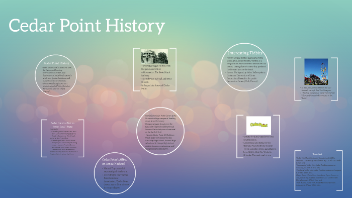 Cedar Point History by Jada Jones on Prezi