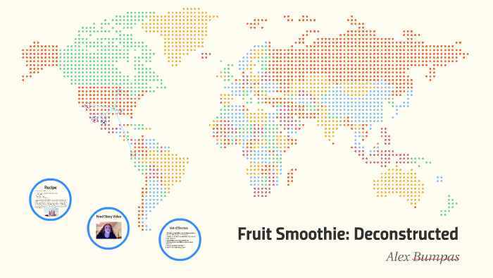 Fruit Smoothie: Deconstructed by Alex Bumpas on Prezi