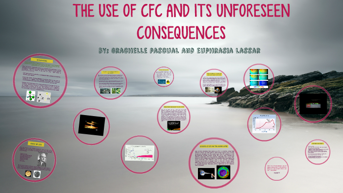 The use of CFC's and DDT and its unforeseen consequences by Puppies are ...