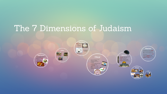 The 7 Dimensions of Judaism by Nicole Catalano on Prezi