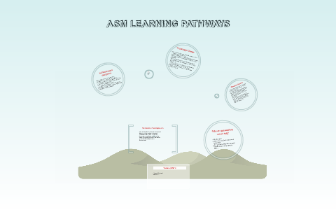 ASM LEARNING PATHWAYS by Nathan Stovell on Prezi