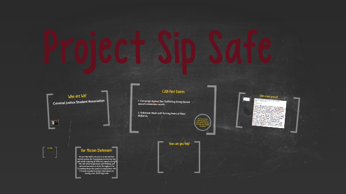Project Sip Safe by jazmin dilligard on Prezi