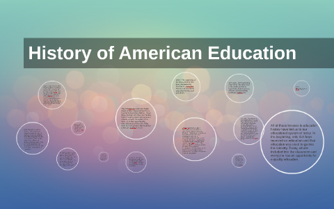 History of American Education by Kristen Kunze on Prezi