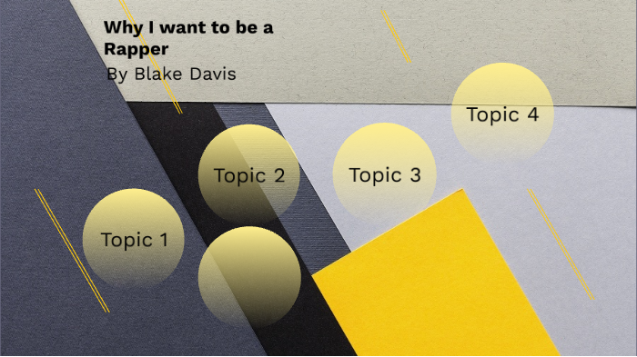 Why I want to be a Rapper by BLAKE DAVIS on Prezi