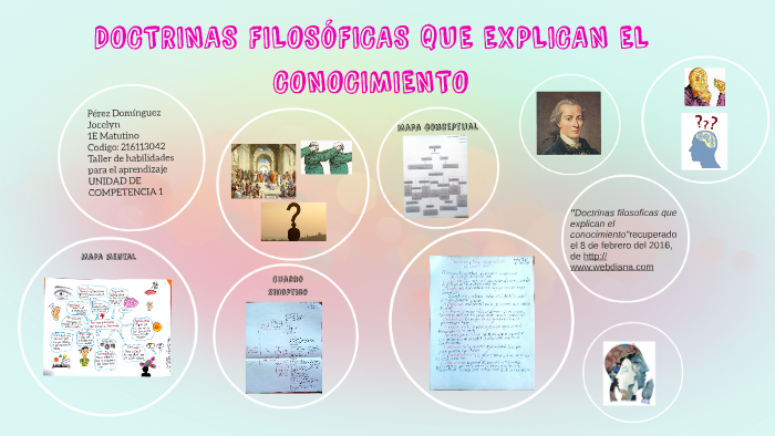 DOCTRINAS FILOSOFICAS QUE EXPLICAN EL CONOCIMIENTO by jocelyn perez ...