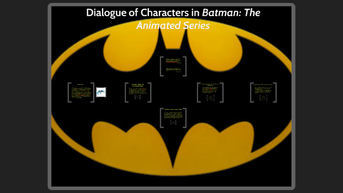 Dialogue of Characters in Batman: The Animated Series by Meagan Moore ...