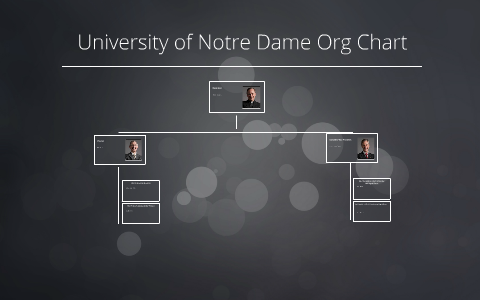 University of Notre Dame Org Chart by on Prezi