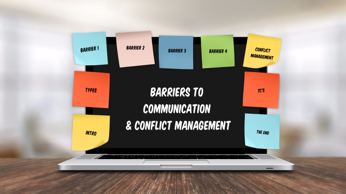 Barriers to communication & Conflict Management by Amoghvikram Singh on Prezi