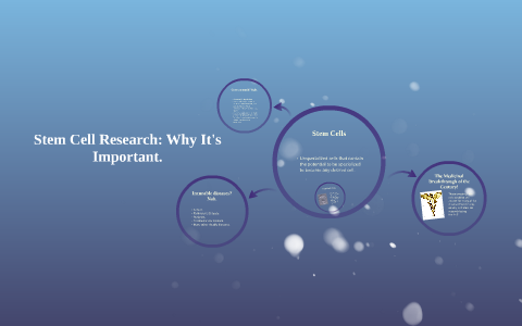 Stem Cell Research: Why It's Important. by Christian Hassler on Prezi