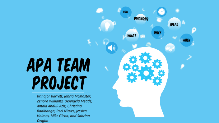APA Team Project by Brinajor Barrett on Prezi