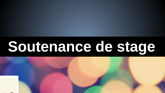Soutenance de stage by Simon Renouf on Prezi