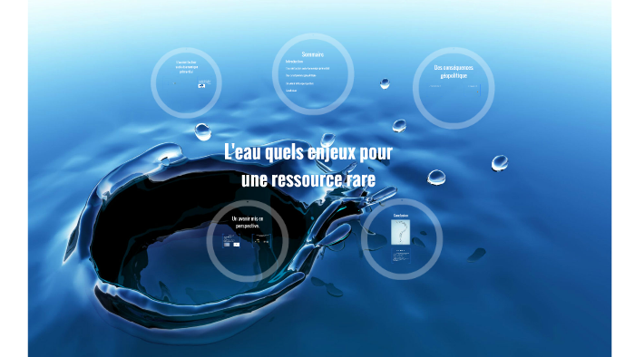 Les enjeux de l'eau by UFB Keymz on Prezi