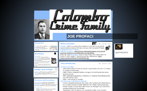 JOE PROFACI by LauraMae Cocchi on Prezi