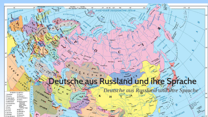Deutsche aus Russland und ihre Sprache by Stem . on Prezi