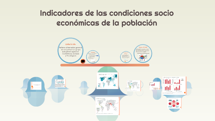 Indicadores De Las Condiciones Socioeconómicas De Una Poblac By Yani