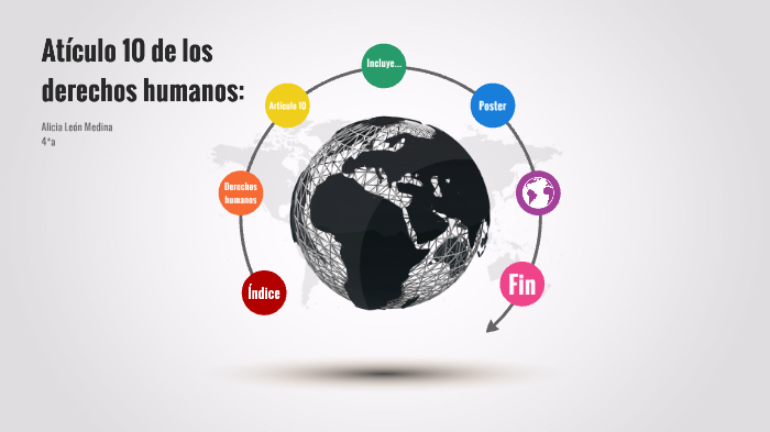 Artículo 10 de los derechos humanos. by alicia león on Prezi