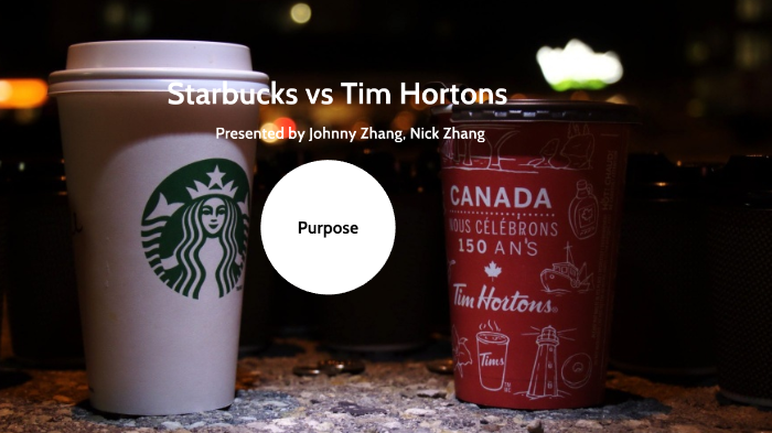 Starbucks vs Tim Hortons by John zhang on Prezi