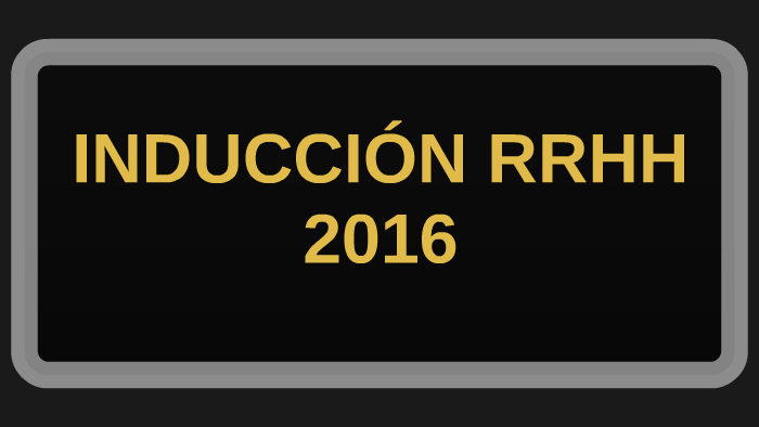 INDUCCIÓN 2016 by TexOps TexOps on Prezi
