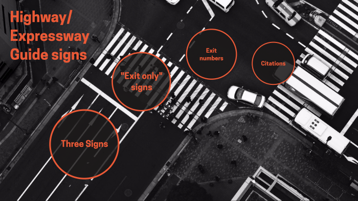 Highway and expressway guide signs by kye mcferren on Prezi