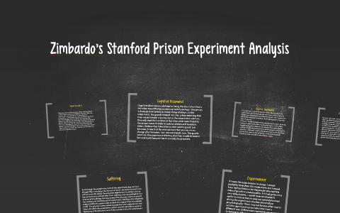 Zimbardo's Stanford Prison Experiment Analysis by on Prezi