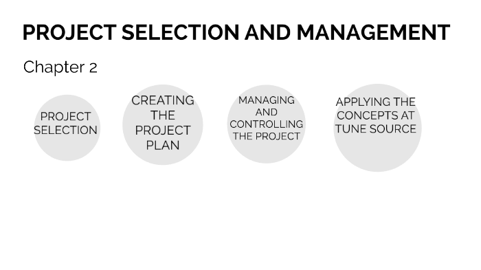 PROJECT SELECTION AND MANAGEMENT by June Lanzaderas on Prezi