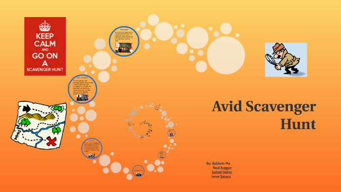 Avid Scavenger Hunt by Jesse Saroca on Prezi