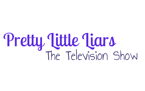 Pretty Little Liars Logo Font