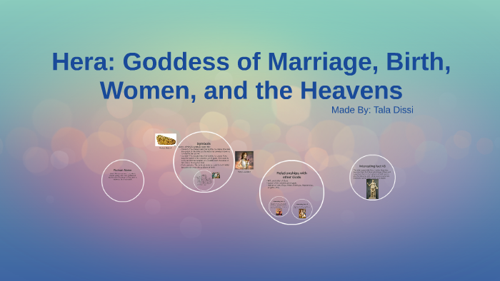 Hera: Goddess of Marriage, Birth, Women, and the Heavens (e.c.) by tala ...