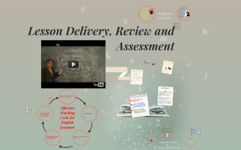 Lesson Delivery, Review and Assessment by Kamaie Clark on Prezi