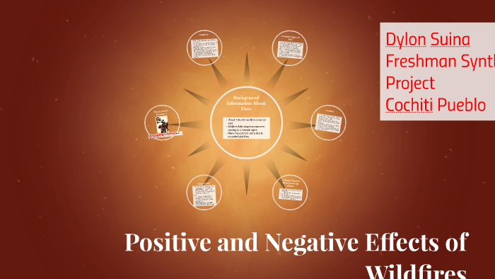 Positive and Negitive Effects of Wildfires by Dylon Suina on Prezi
