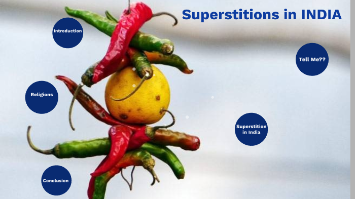 Superstitions Indian Culture