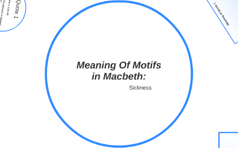 Meaning Of Motifs in Macbeth: by Ashleigh Harrell on Prezi