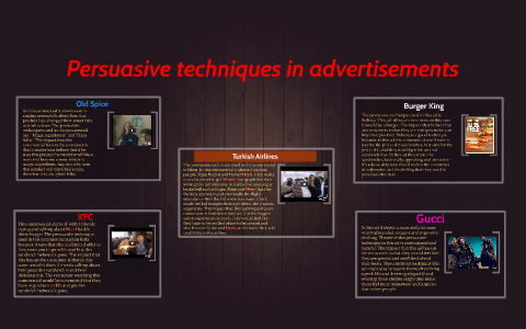 Persuasive techniques in advertisements by Cerwyn Paul on Prezi