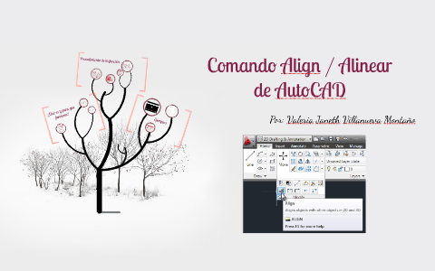 Comando Align / Alinear de AutoCAD by valeria villanueva on Prezi