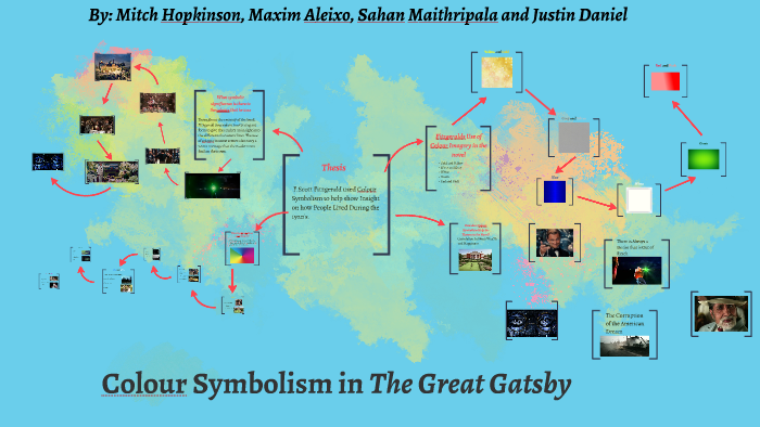 Colour Symbolism In The Great Gatsby by maxim Alex on Prezi