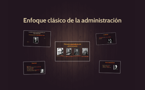 Enfoque clasico de la administracion by sonia sinohui on Prezi
