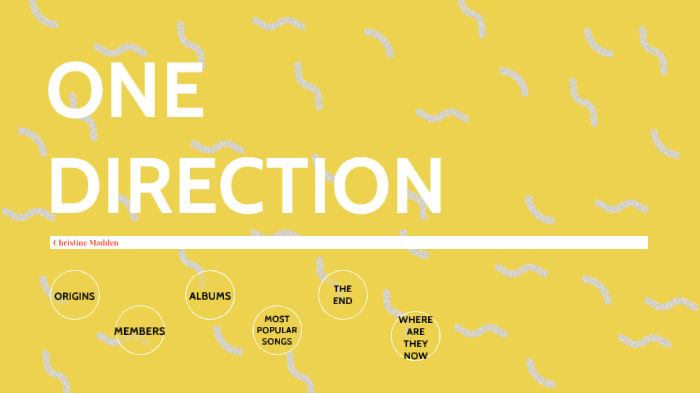 One Direction Presentation by on Prezi