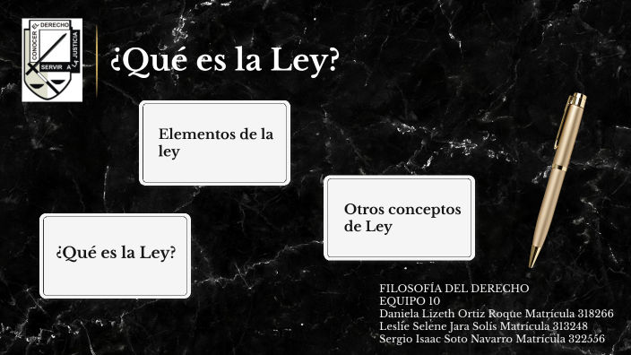 ¿Qué es la Ley? by Sergio Soto on Prezi