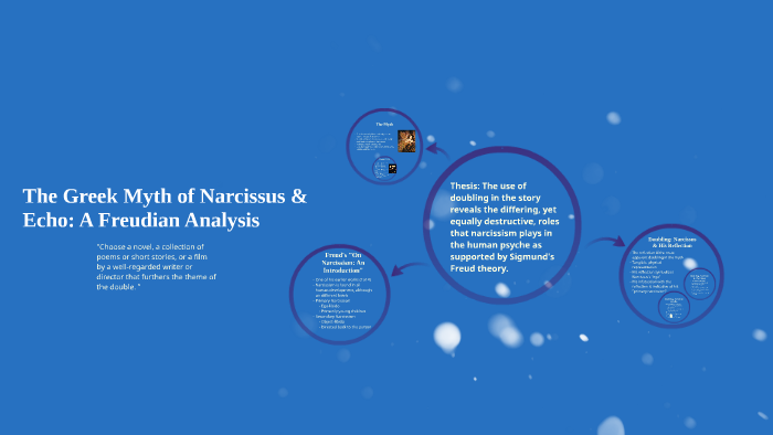 The Greek Myth of Narcissus & Echo: A Freudian Analysis by Clayton Null ...
