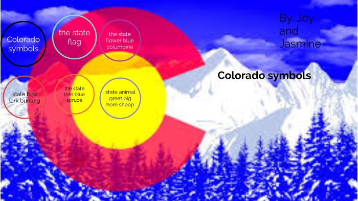 Colorado symbols by jasmine altamirano