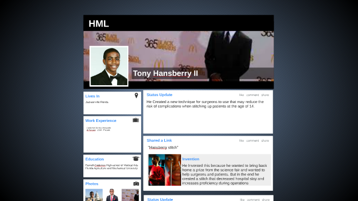 Tony Hansberry II by Gabrielle spencer on Prezi