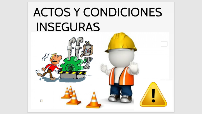 Accidente Laboral Actos Y Condiciones Inseguras Youtube