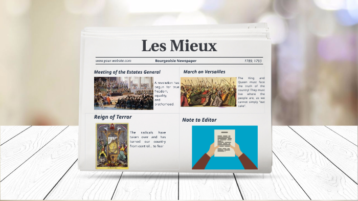 French Revolution Newspaper by Cameron Litowski on Prezi