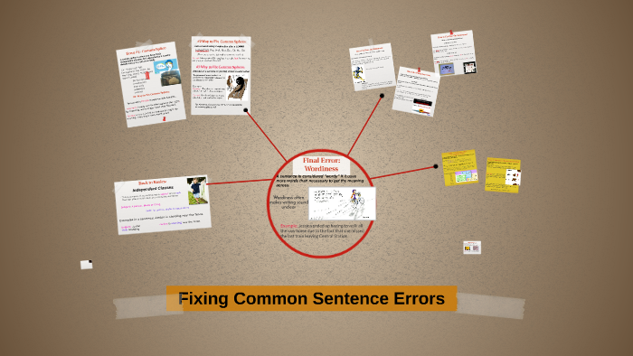 Fixing Common Sentence Errors by jade lehar on Prezi