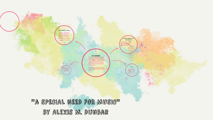 "a SPECIAL NEED FOR MUSIC" by alexis dunbar on Prezi