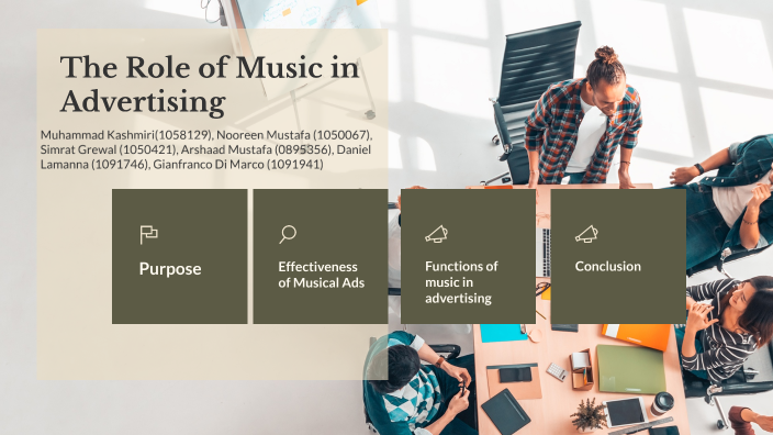 Roles of Music in Advertising by Arshaad Mustafa on Prezi