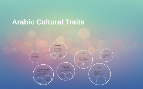 Arabic Cultural Traits by berkeley alexander